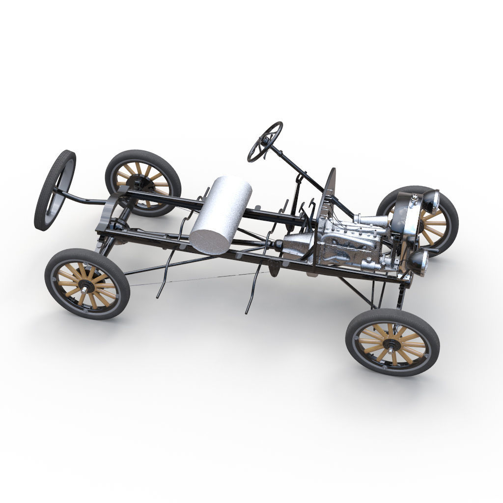 Model T Tin Lizzie 3D model | CGTrader