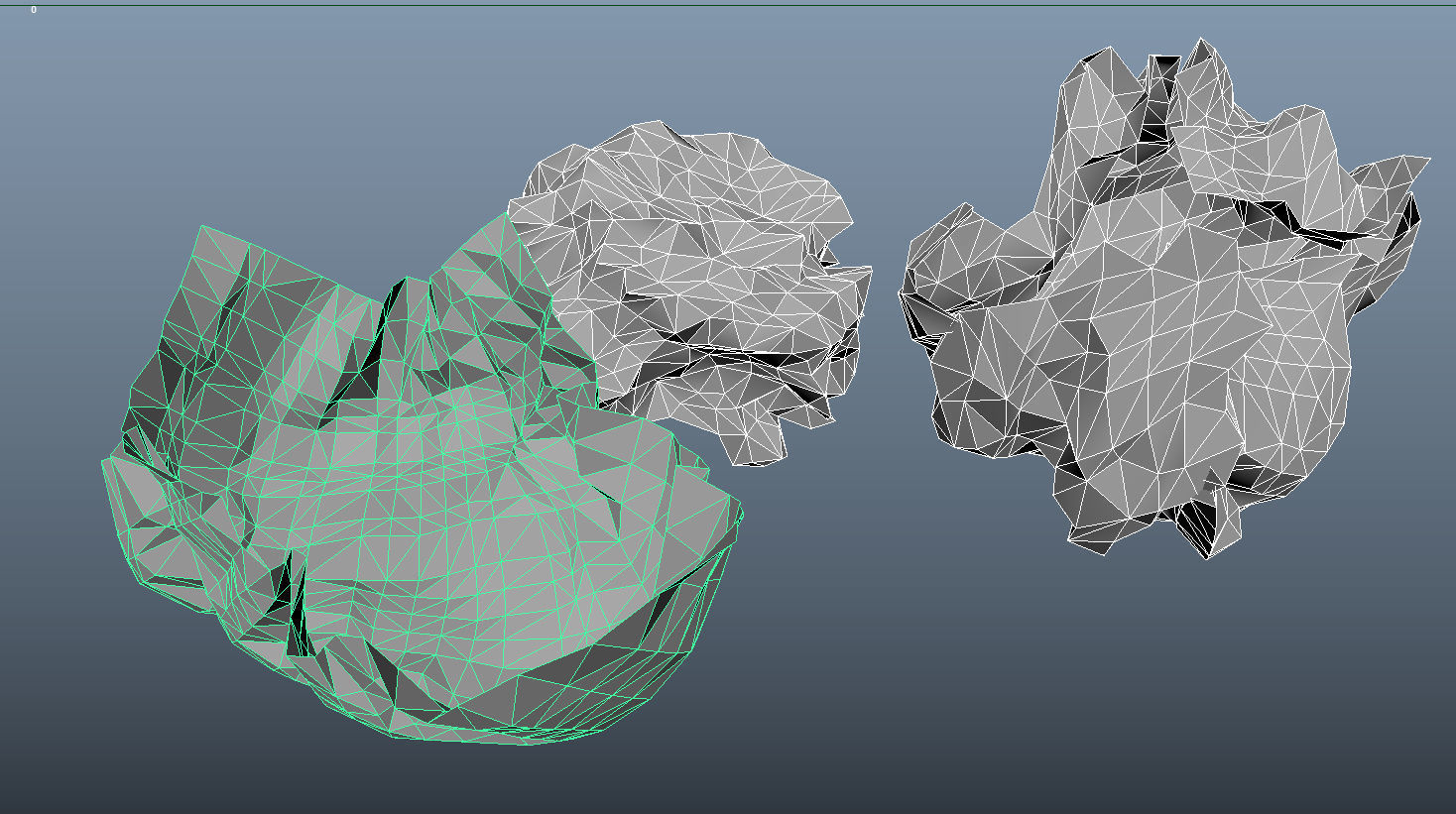 3D model crumpled paper ball - game ready VR / AR / low-poly | CGTrader