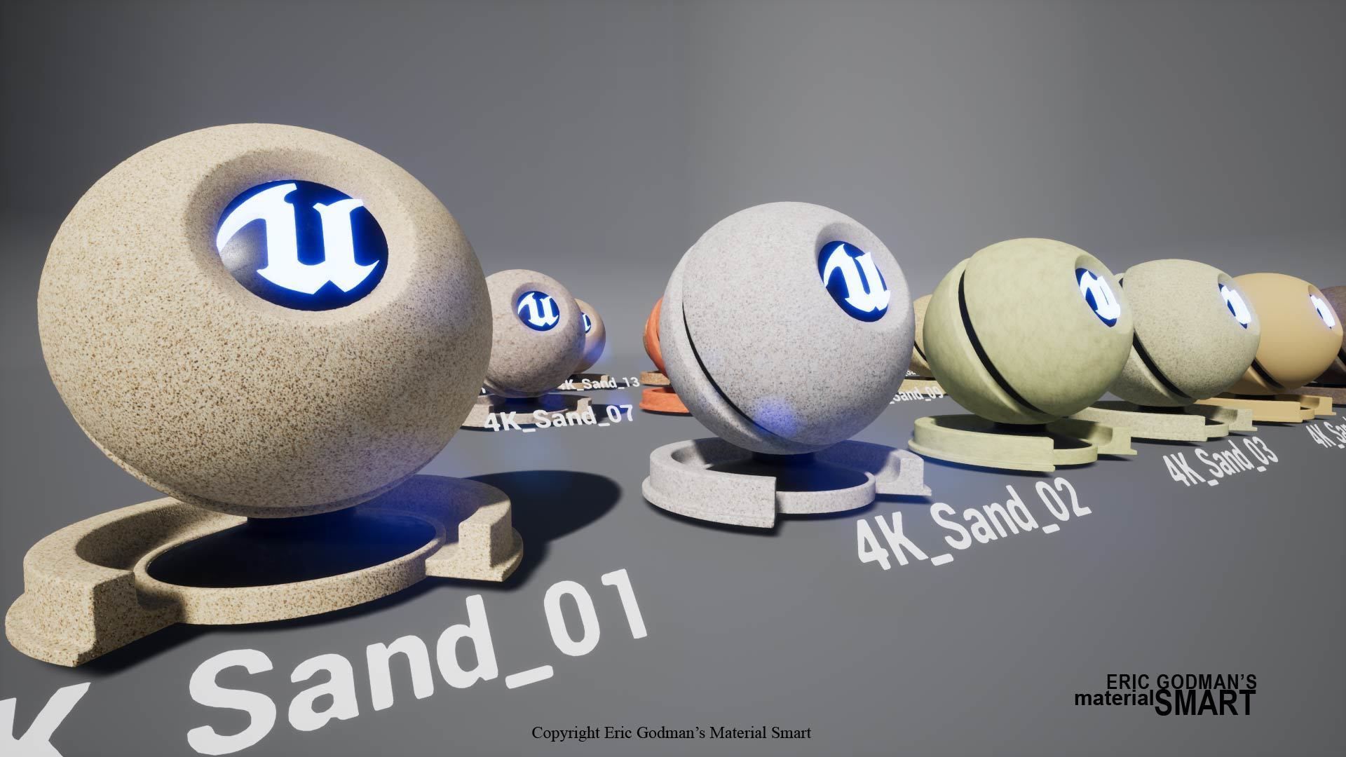 Optimized Sand Materials 3D model | CGTrader