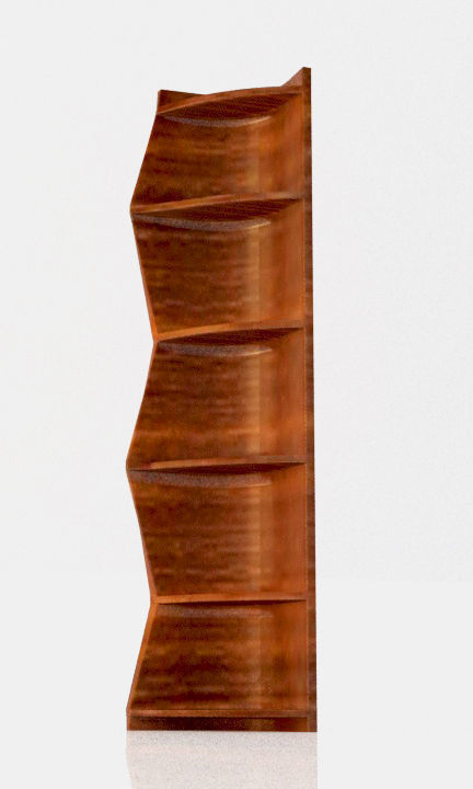 Showpiece Corner Rack 3D model | CGTrader