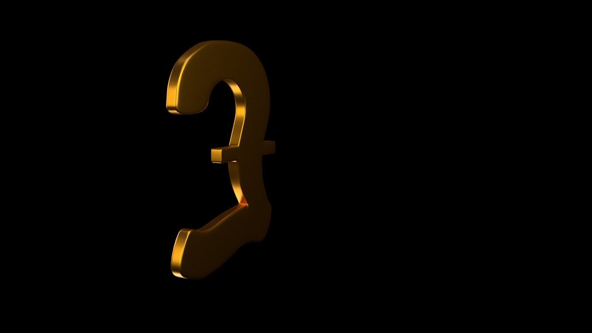 Pound sterling 3D model | CGTrader