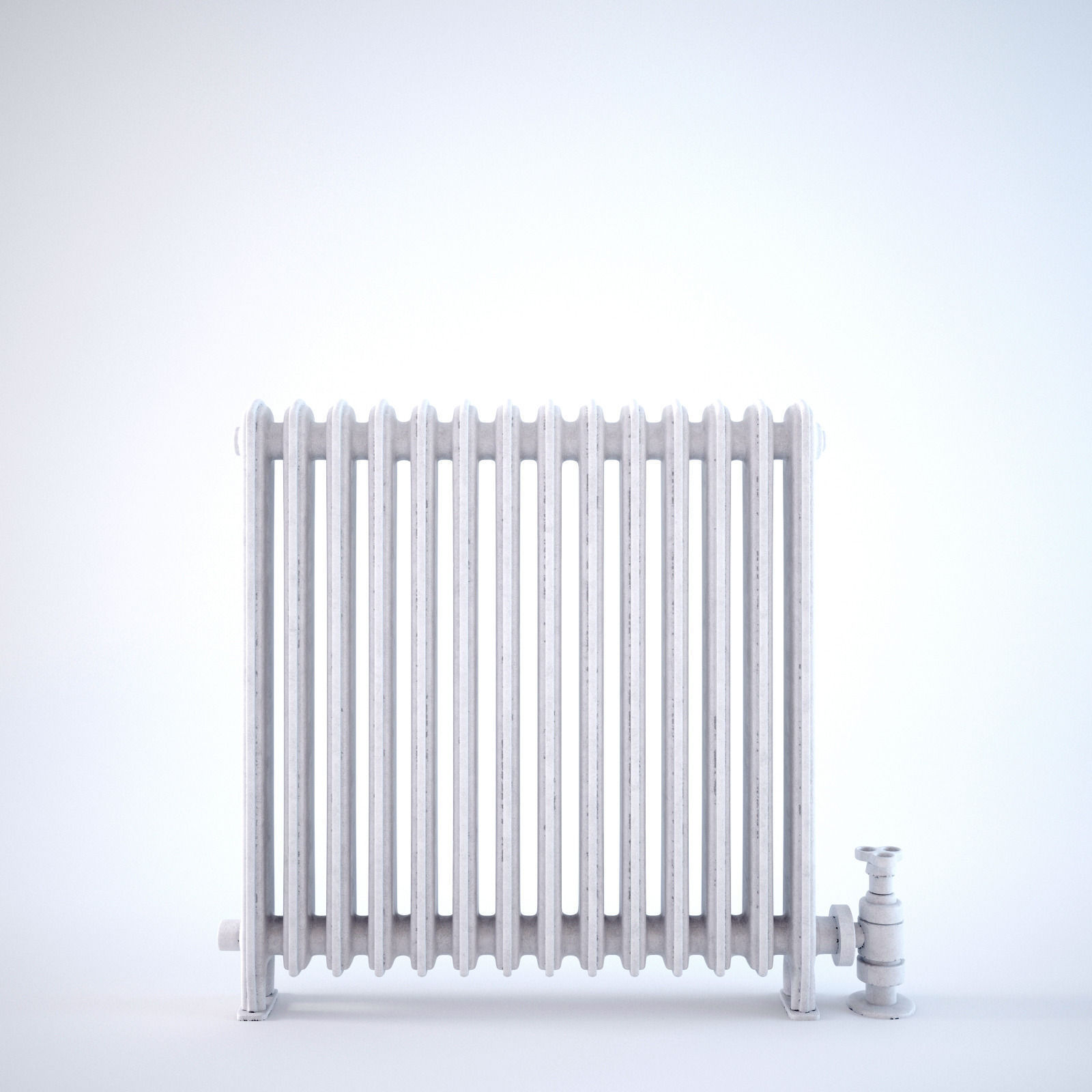 Classical vintage radiator 3D model | CGTrader