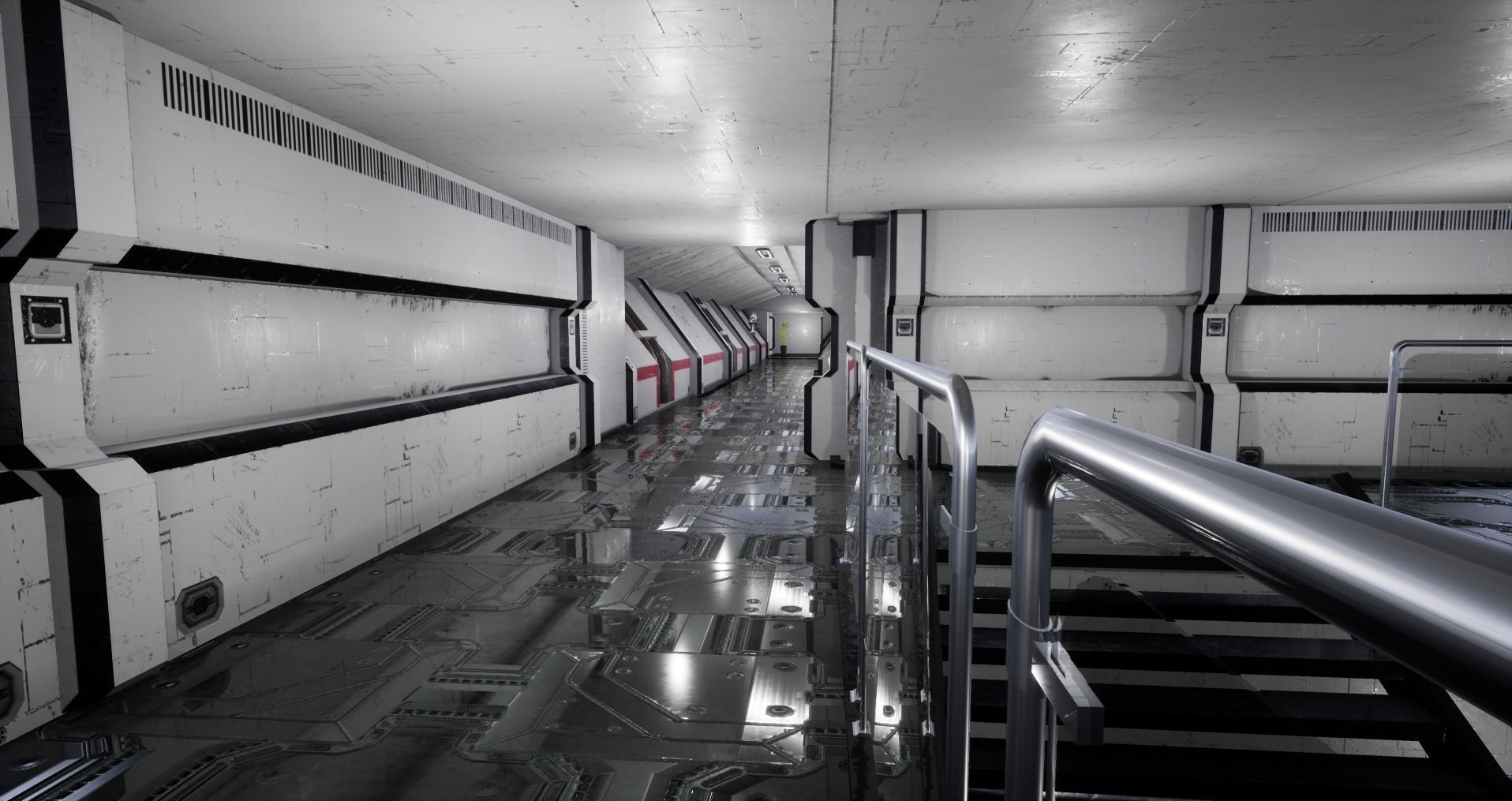 3D model Modular Sci-Fi Station Kit VR / AR / low-poly | CGTrader