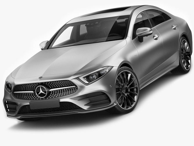 Mercedes-Benz CLS 2018 AMG line 3D model | CGTrader
