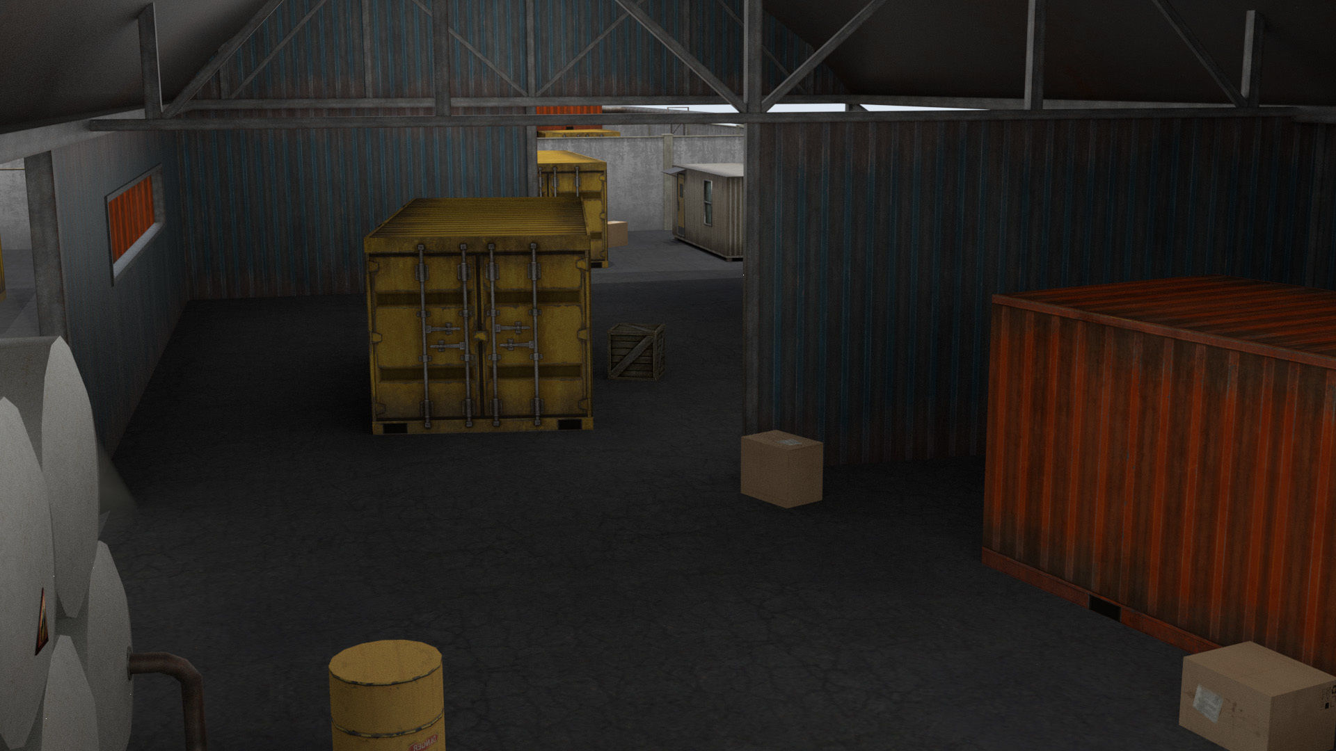 3D model Industrial Area - Scene VR / AR / low-poly | CGTrader