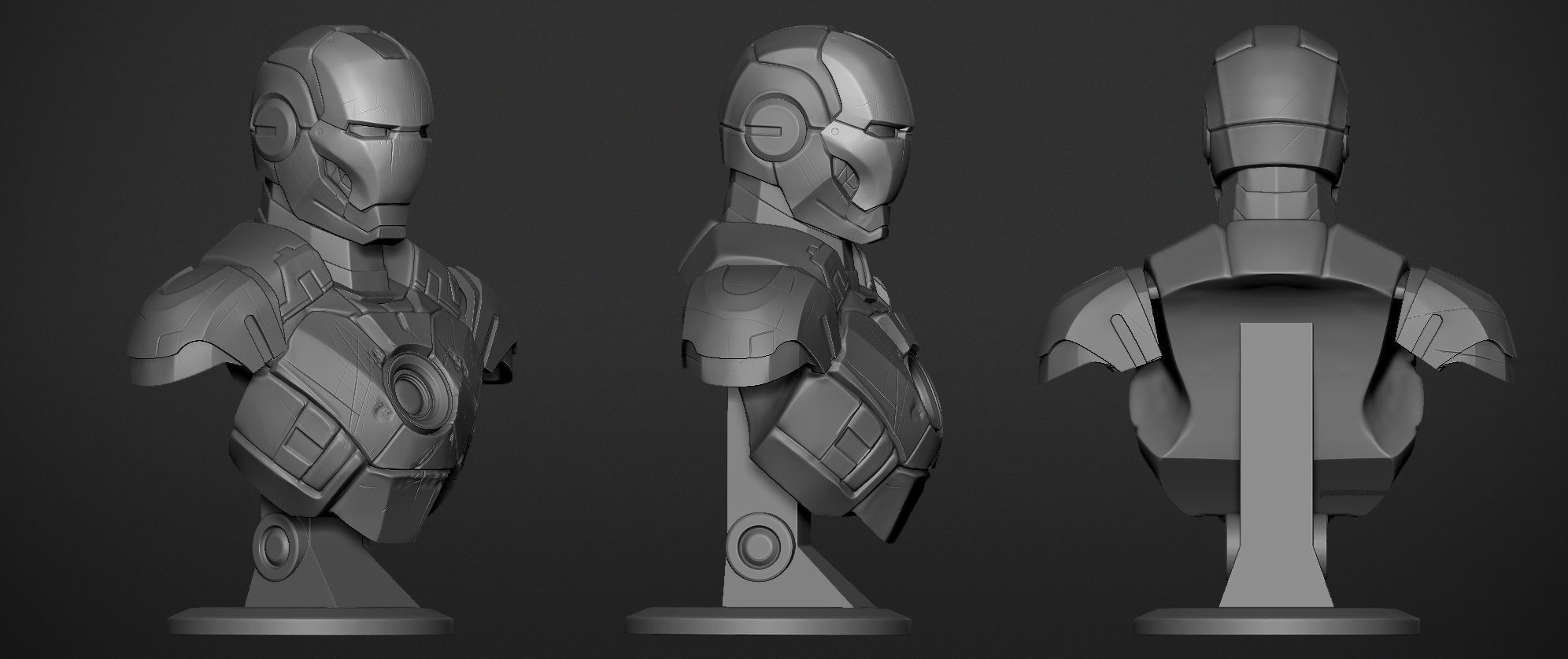 Iron Man 3D model 3D printable | CGTrader