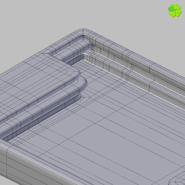 3D model Binary puzzle low poly rigged VR / AR / low-poly rigged ...