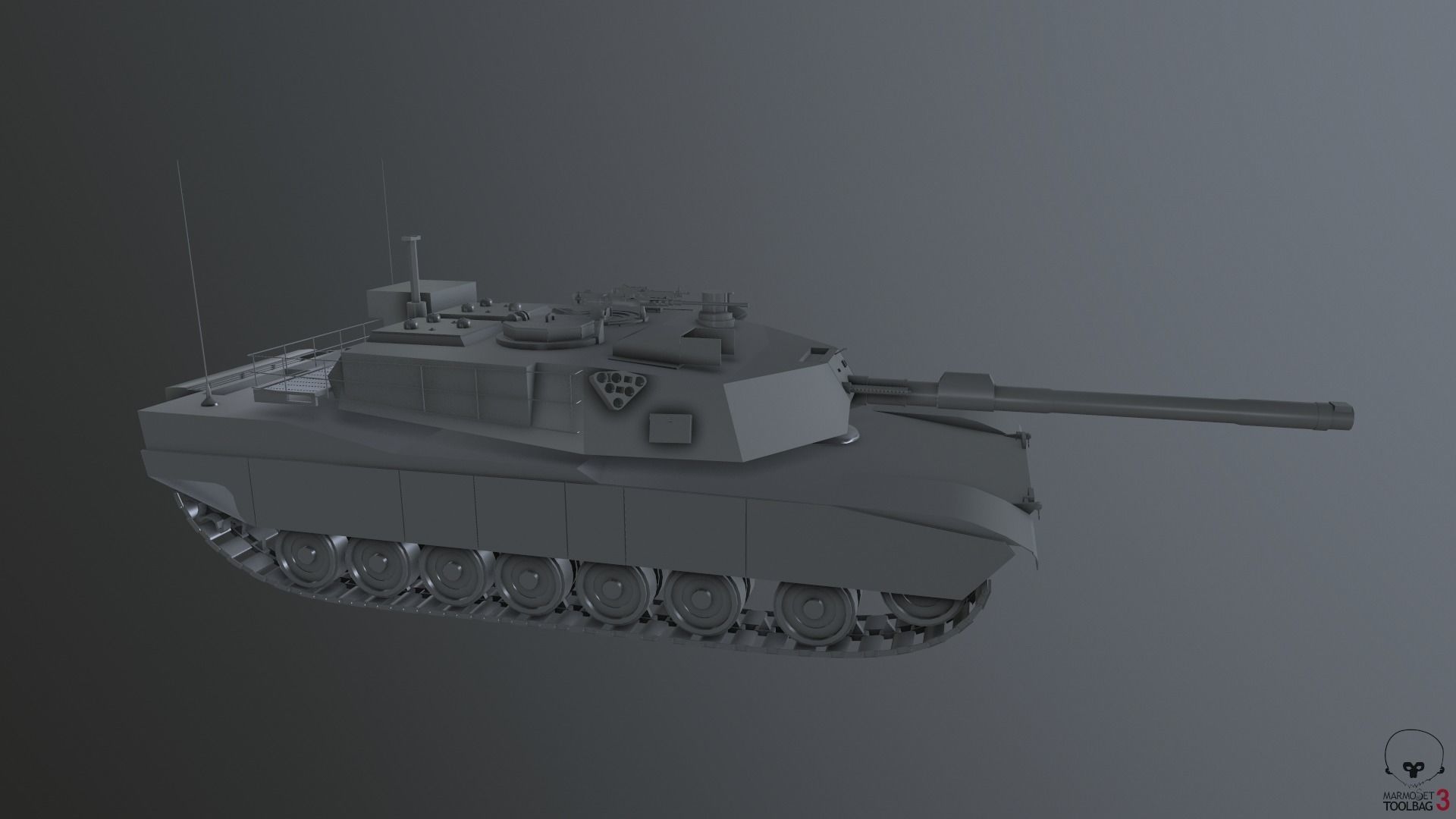 Tank Abrams free VR / AR / low-poly 3D model | CGTrader