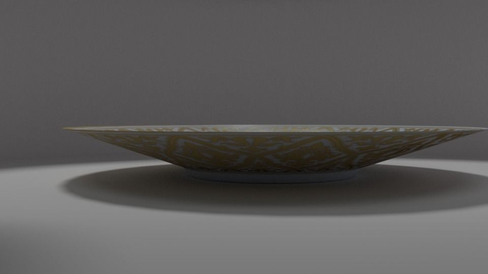 plate 3D model | CGTrader