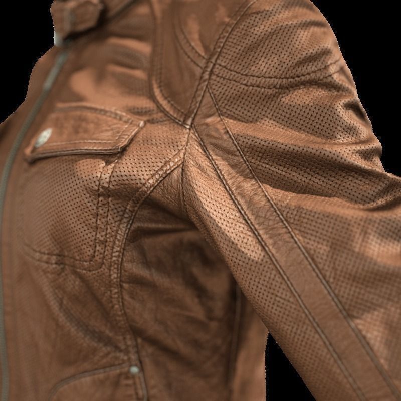3D model Brown Leather Jacket VR / AR / low-poly | CGTrader