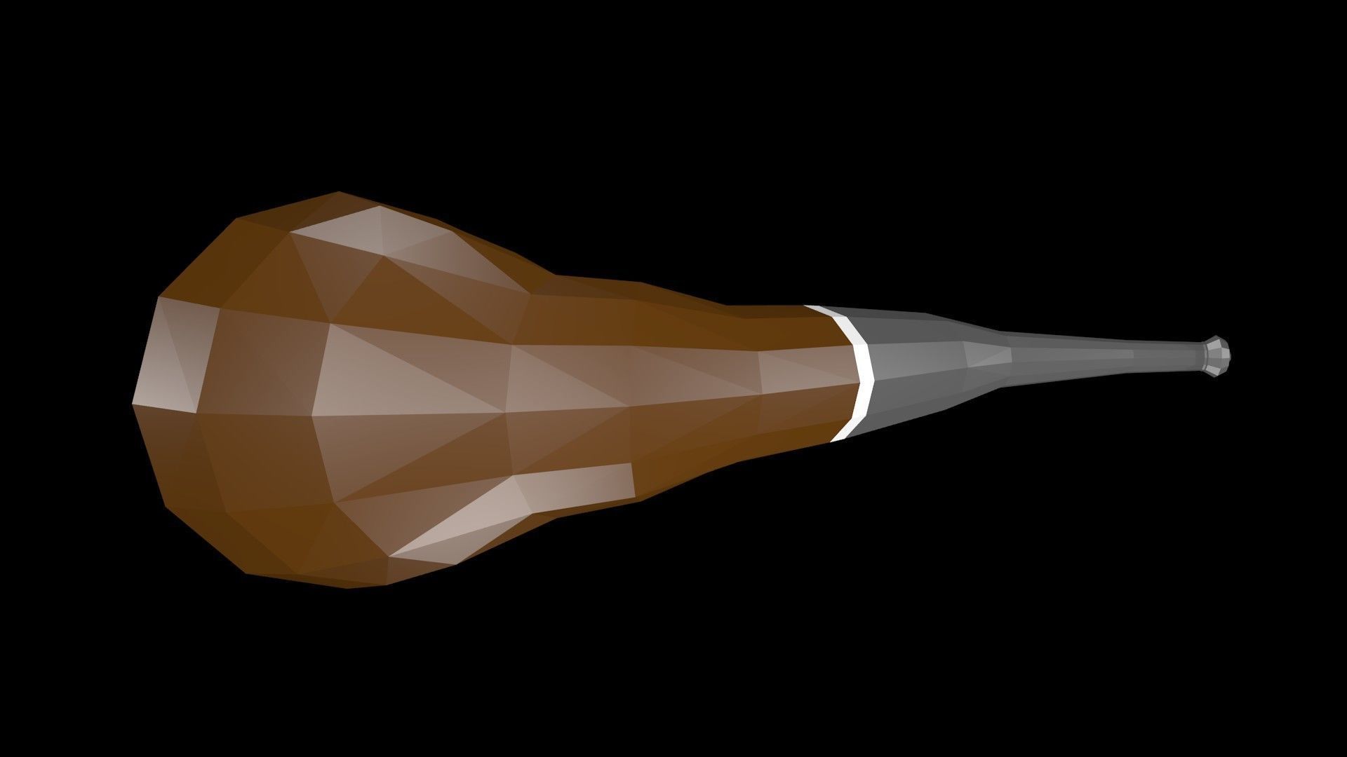 3D model Low poly smoking pipe VR / AR / low-poly | CGTrader
