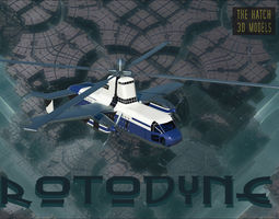 Rotodyne 3D Models | CGTrader