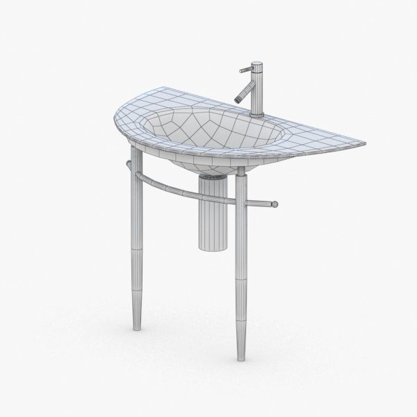3D model 1563 - Sink VR / AR / low-poly | CGTrader