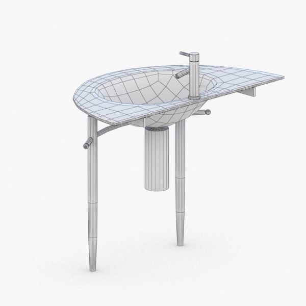 3D model 1563 - Sink VR / AR / low-poly | CGTrader