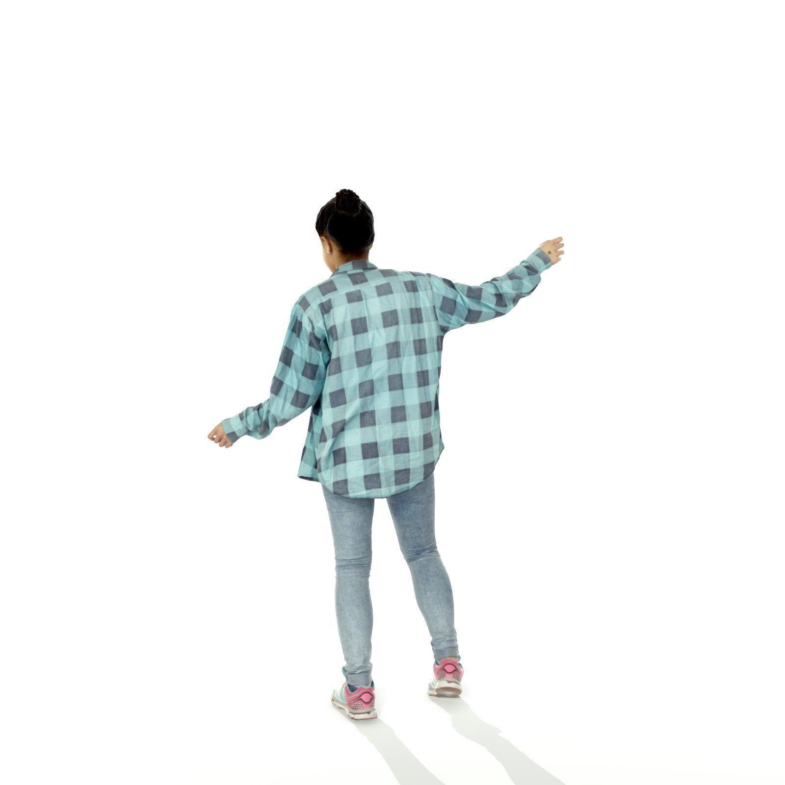 Ready-Posed 3D Cheering Happy Humans MeMsS022HD2 3D model | CGTrader