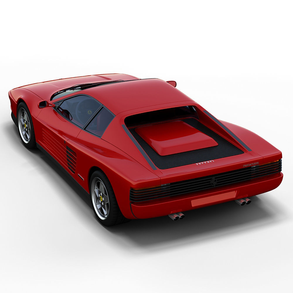 Ferrari Testarossa 3D model | CGTrader
