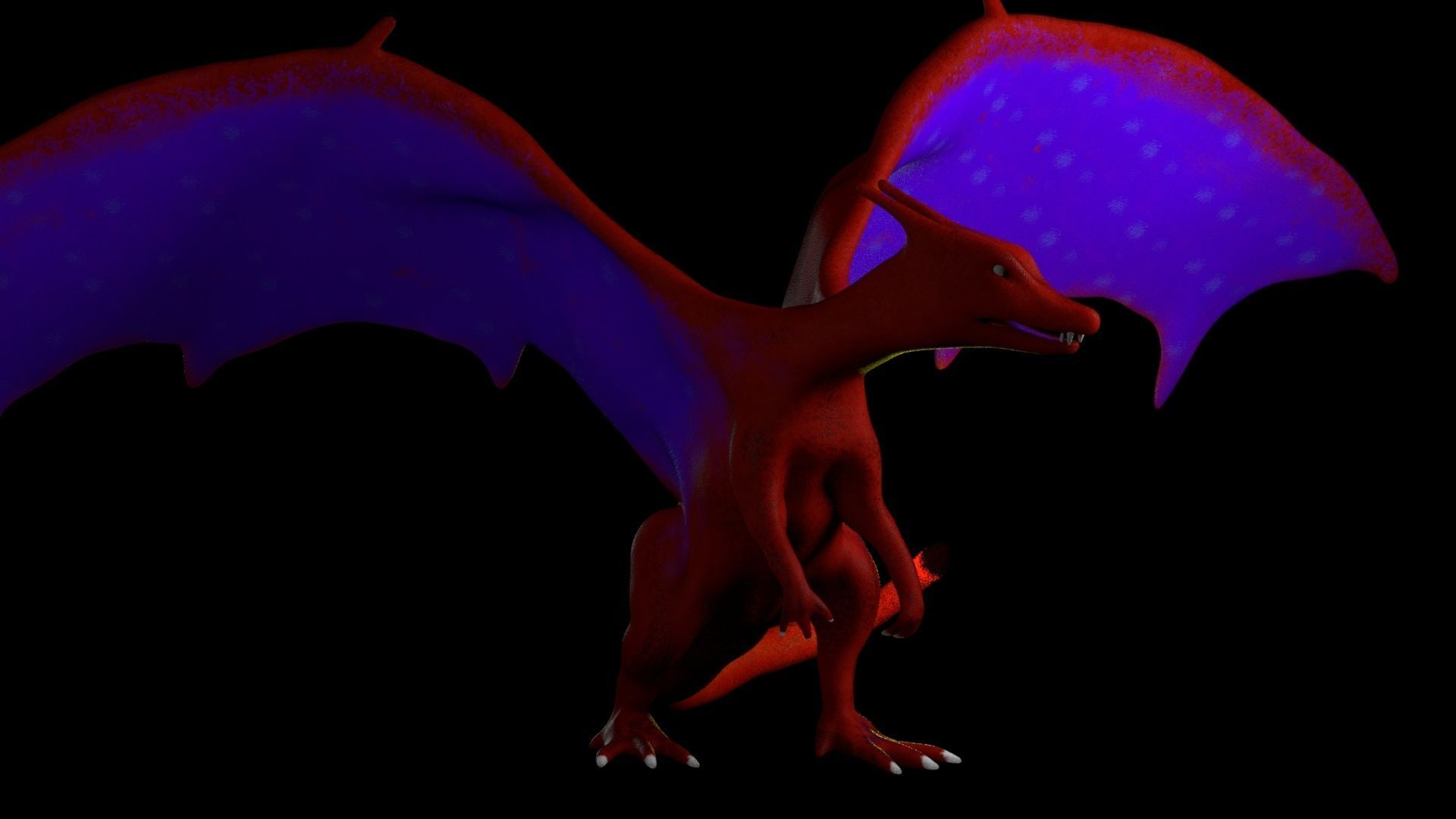 3D model POKEMON CHARIZARD VR / AR / low-poly rigged | CGTrader