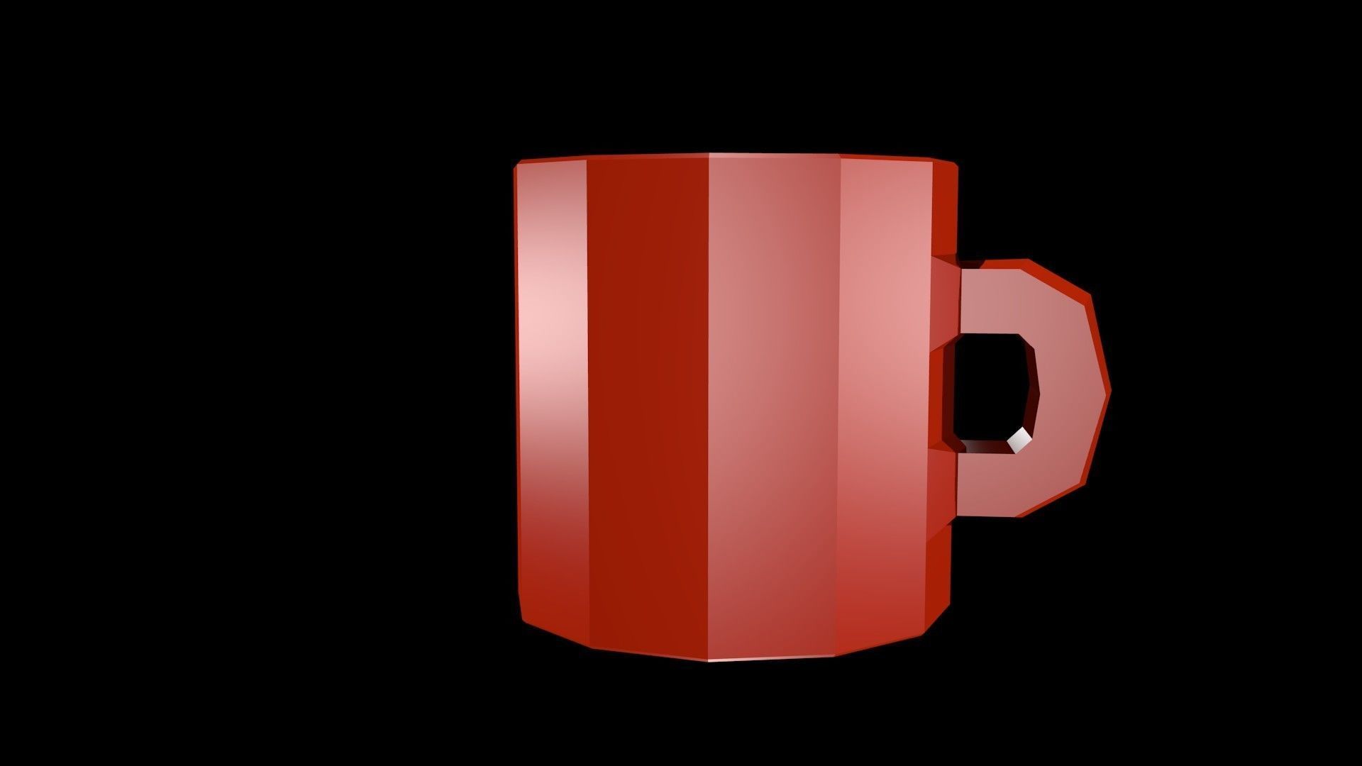 3D model Low poly coffee mug VR / AR / low-poly | CGTrader