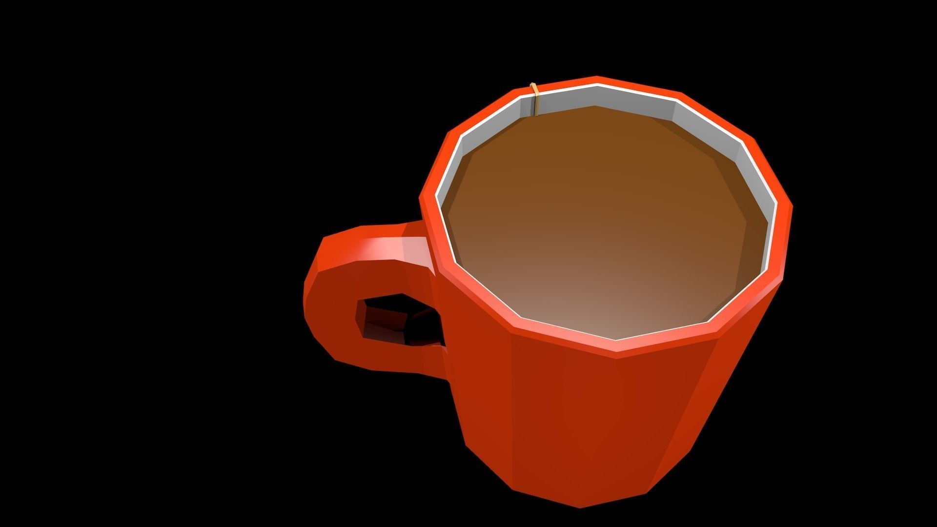 Low poly tea cup free VR / AR / low-poly 3D model | CGTrader
