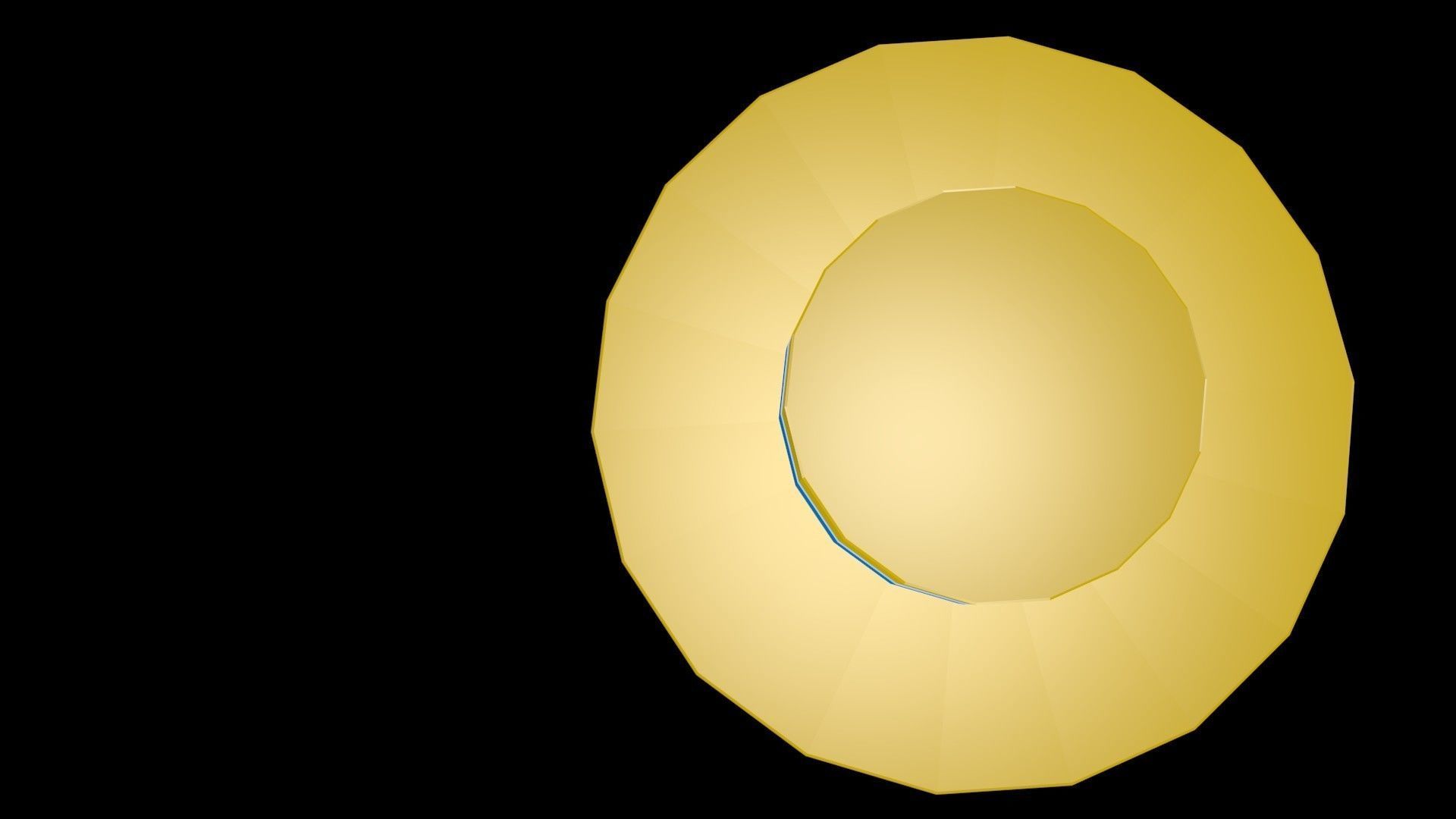 3D model Low poly straw hat VR / AR / low-poly | CGTrader