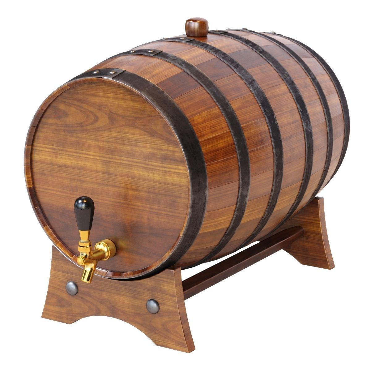 Whiskey Barrels 3D model | CGTrader