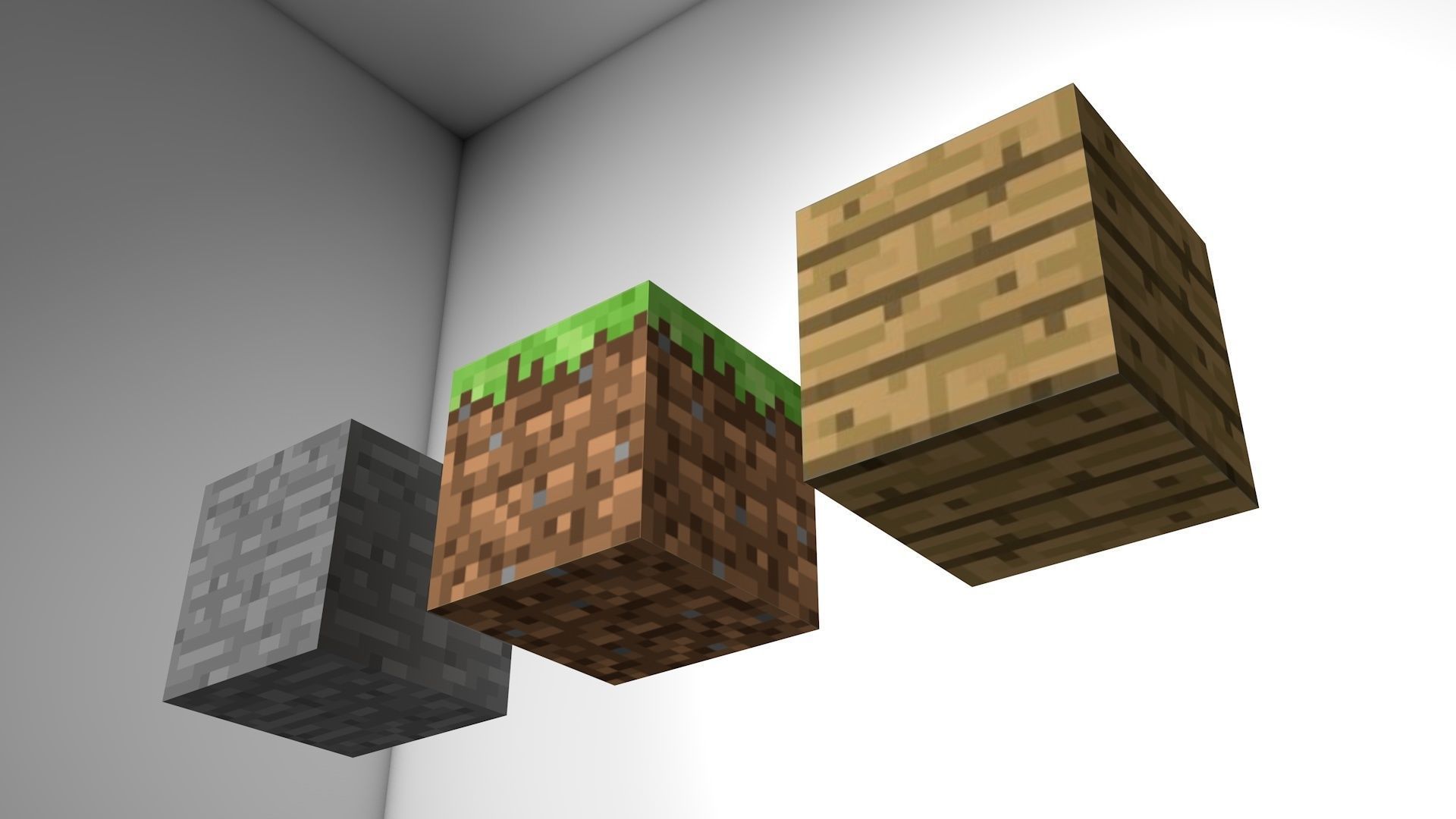 Minecraft startup pack free VR / AR / low-poly 3D model | CGTrader