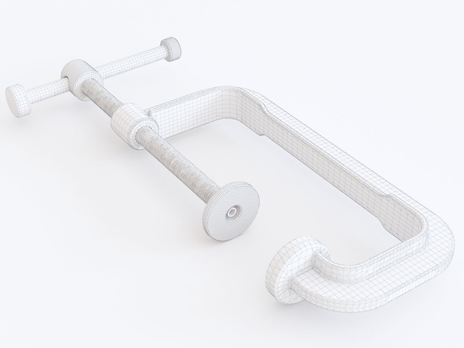 C Clamp 3D model | CGTrader