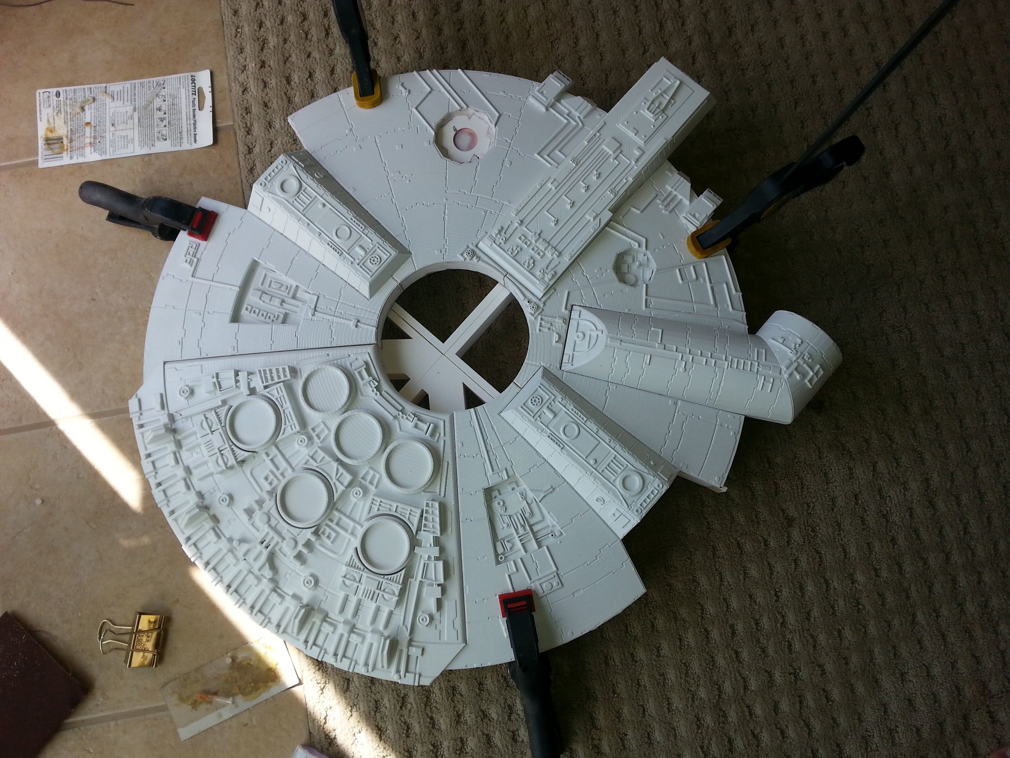 Millennium Falcon 3D model 3D printable | CGTrader