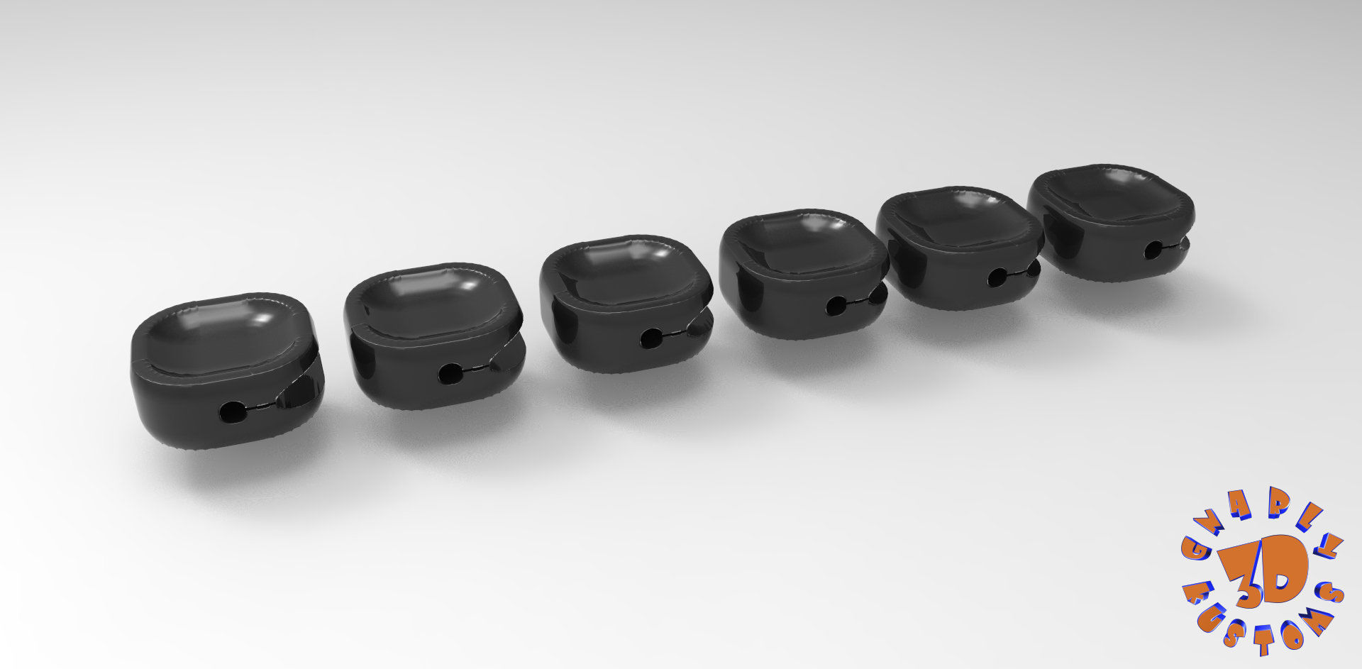 Magnetic Cable Management System 3D model 3D printable | CGTrader