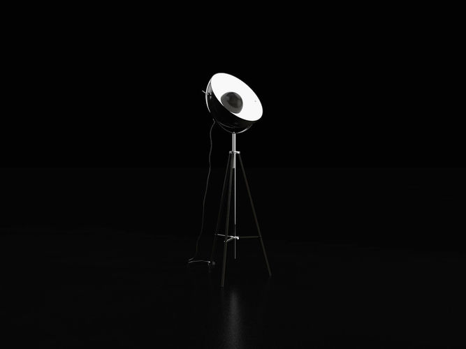 Realistic Studio Lamp Modeling 3D model | CGTrader