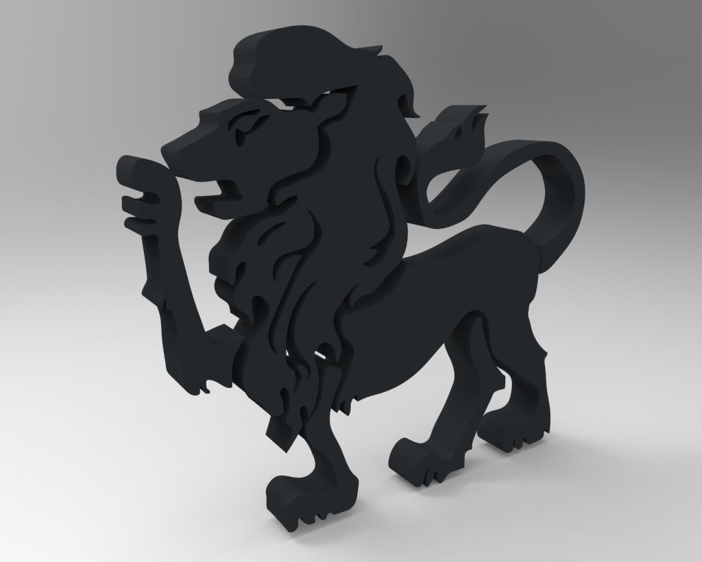 Leo 3d print model free 3D model 3D printable | CGTrader