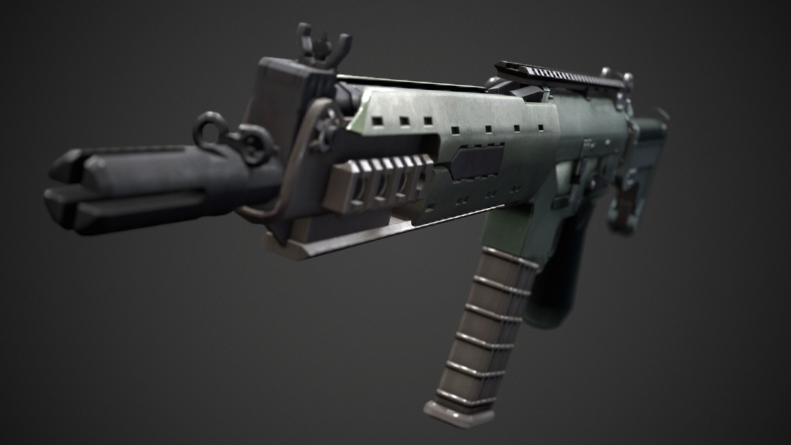 3D model AK5C Rifle VR / AR / low-poly | CGTrader