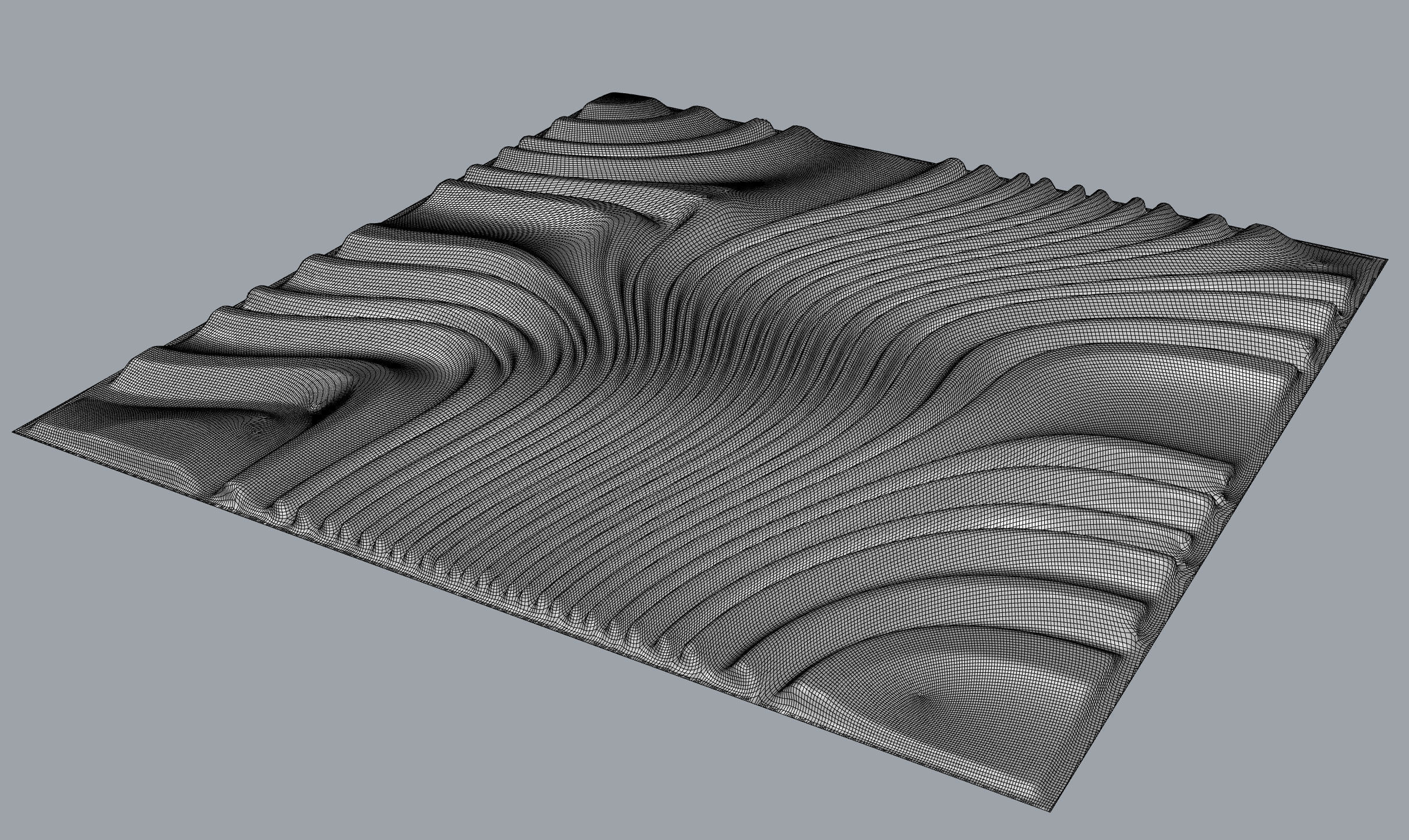 Tileable 3D Relief SB24 for CNC 3D model 3D printable | CGTrader