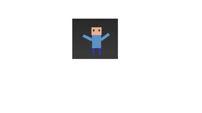 cubic character 3D model | CGTrader