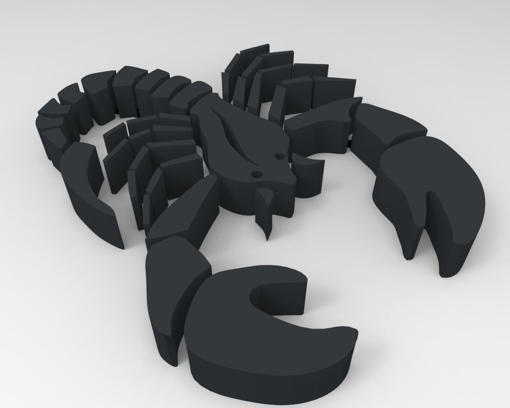 Scorpio free 3D model 3D printable | CGTrader