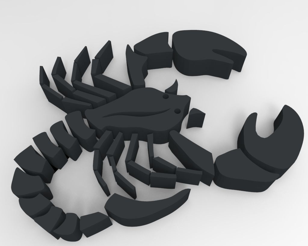 Scorpio free 3D model 3D printable | CGTrader