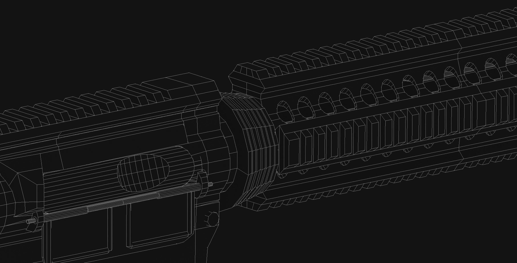 M4A1 Cartoon free VR / AR / low-poly 3D model | CGTrader