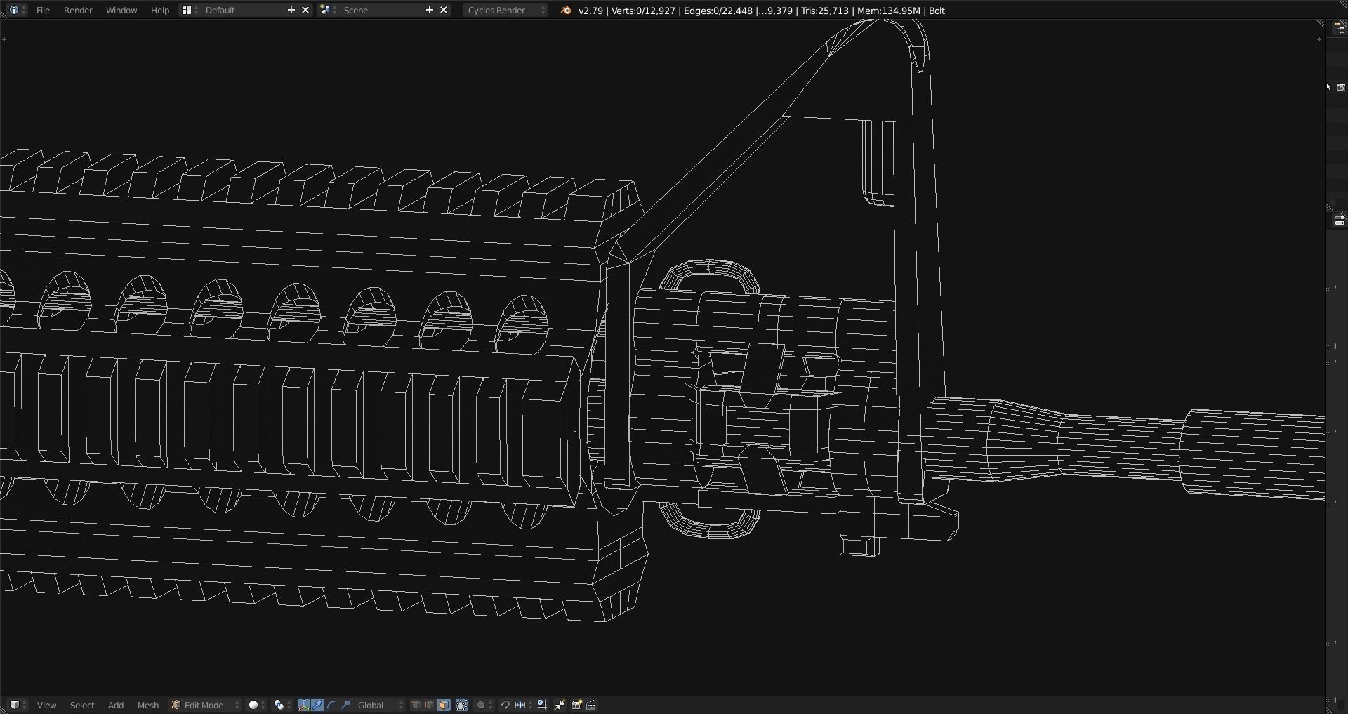 M4A1 Cartoon free VR / AR / low-poly 3D model | CGTrader