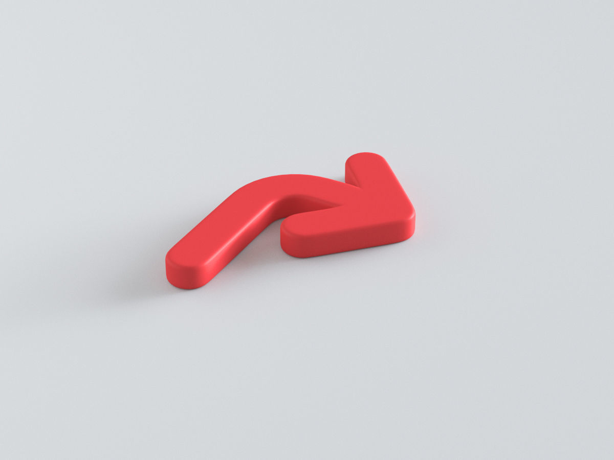 Arrows Round 3D model | CGTrader