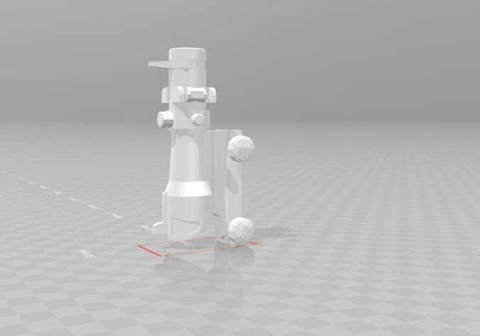 acog sight free 3D model | CGTrader