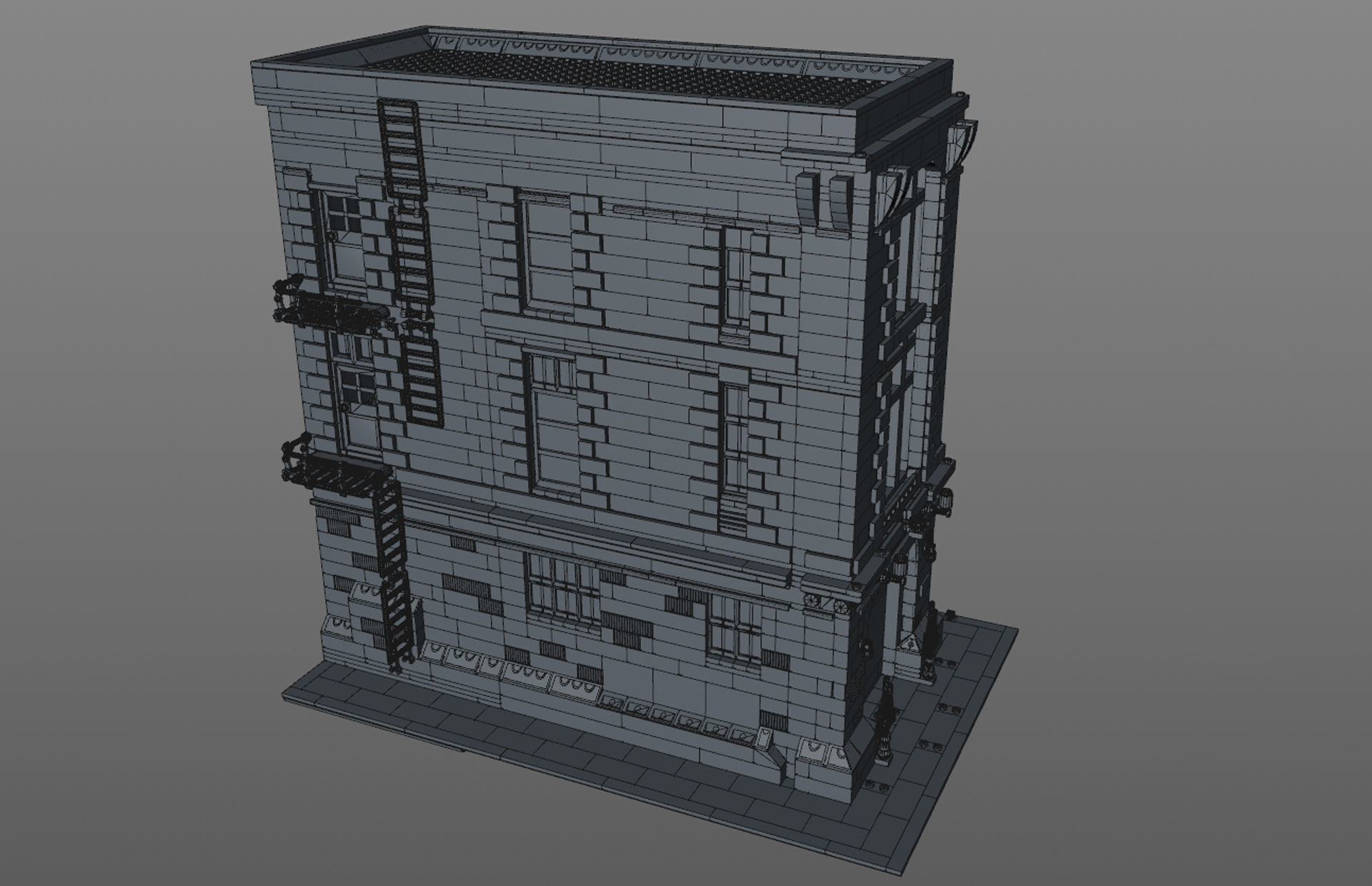 3D model Lego Headquarters VR / AR / low-poly | CGTrader