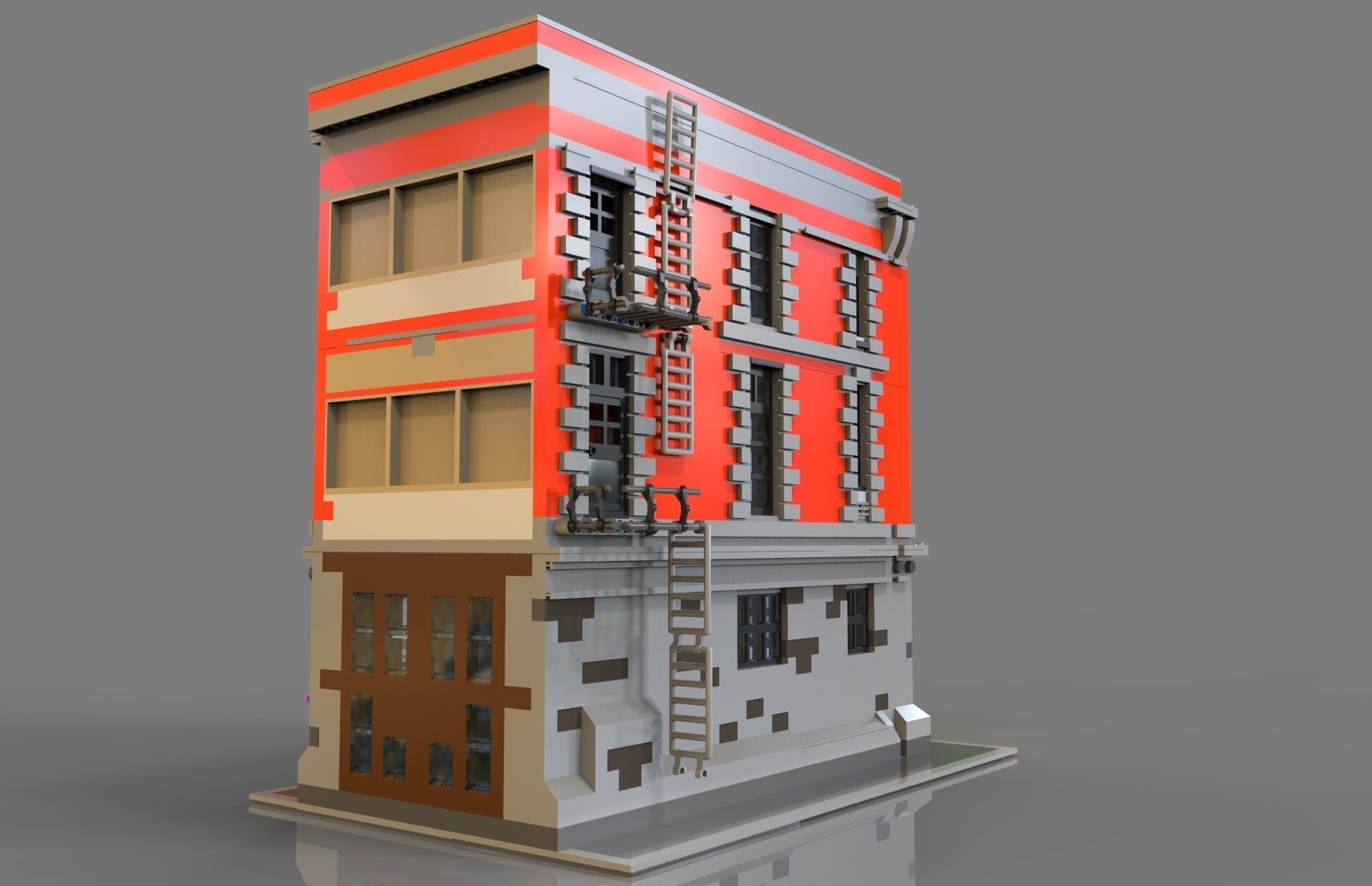 3D model Lego Headquarters VR / AR / low-poly | CGTrader