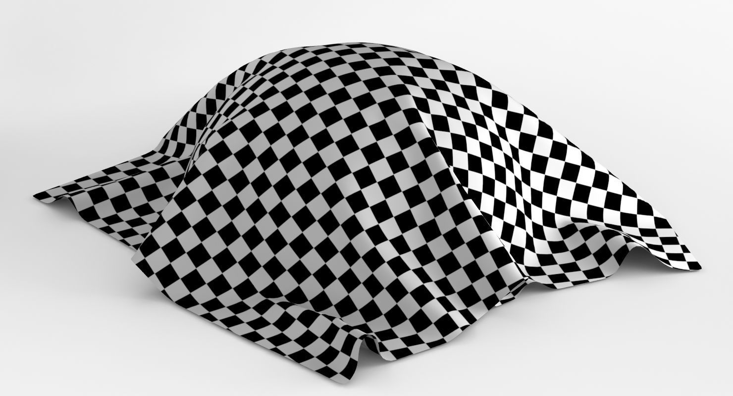 Fabric Set 3D model | CGTrader