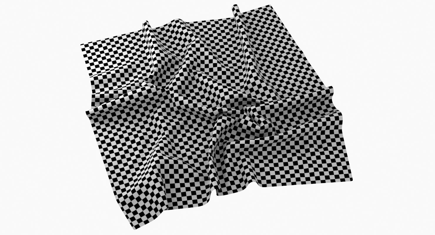 Fabric Set 3D model | CGTrader