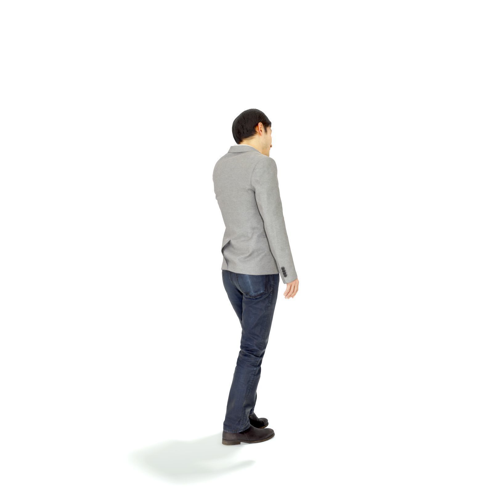 Man Talking on the Phone CMan0320-HD2-O04P01-S 3D model | CGTrader