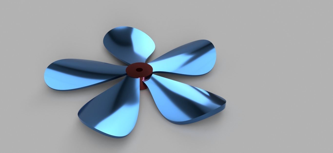 kind of propeller 3D model animated | CGTrader