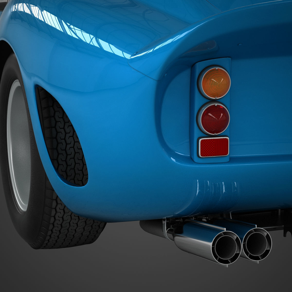 Ferrari 250 GTO - 3445GT - Complete 3D model | CGTrader