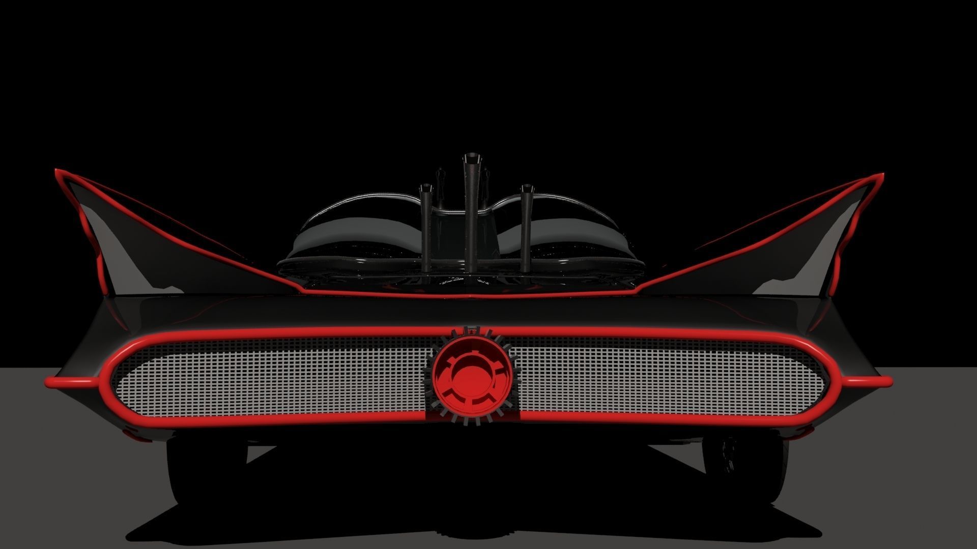 Batmobile 1960 3D model | CGTrader