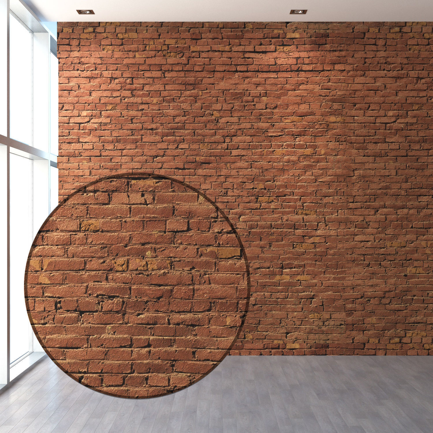 Texture Brick wall VR / AR / low-poly | CGTrader