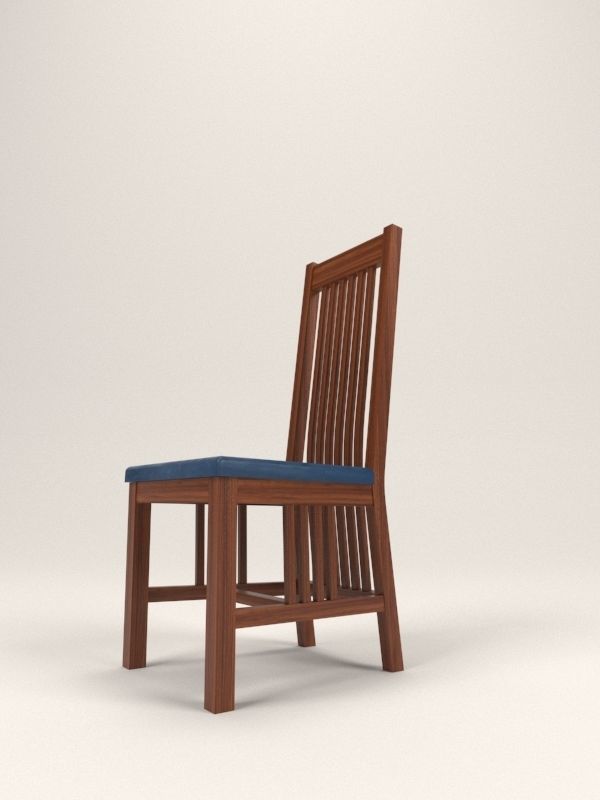3D model simple kitchen chair VR / AR / low-poly | CGTrader